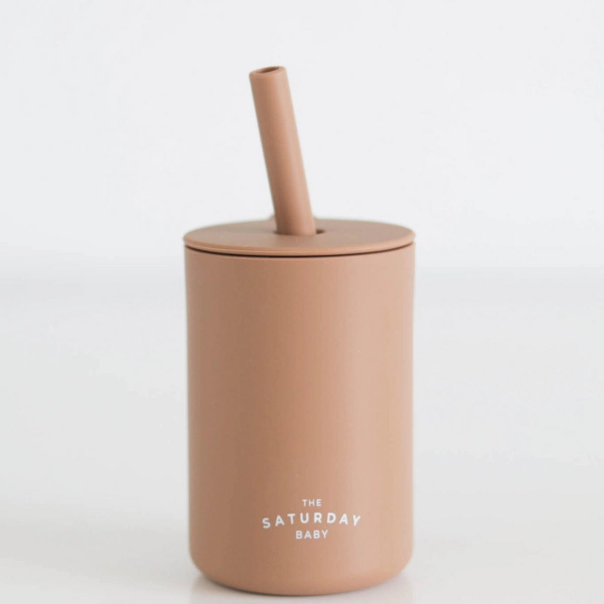Cocoa Silicone Straw Cup | Toddler Silicone Straw Cup – jamison&bexley
